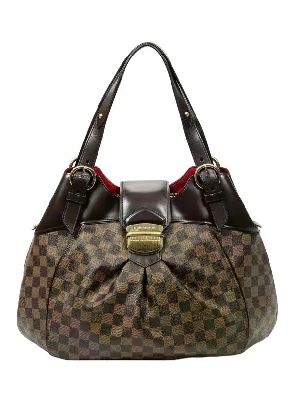 LOUIS VUITTON 2010 Gm Sistina Tote Bag - Brown