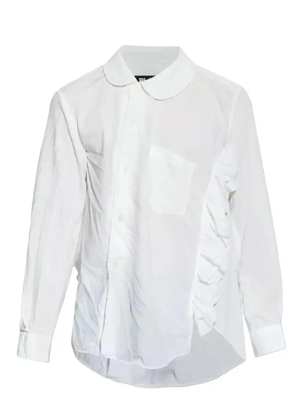 BLACK COMME DES GARÇONS Ruffled Shirt - White