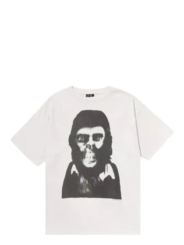 A BATHING APE X Saint Mxxxxxx Crew-neck T-shirt - White