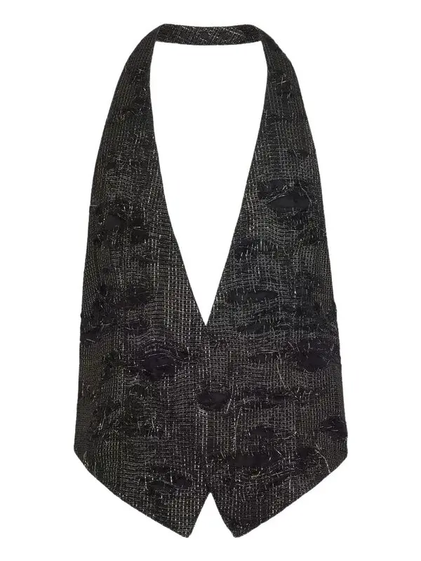 Dsquared2 Open-back Vest - Black