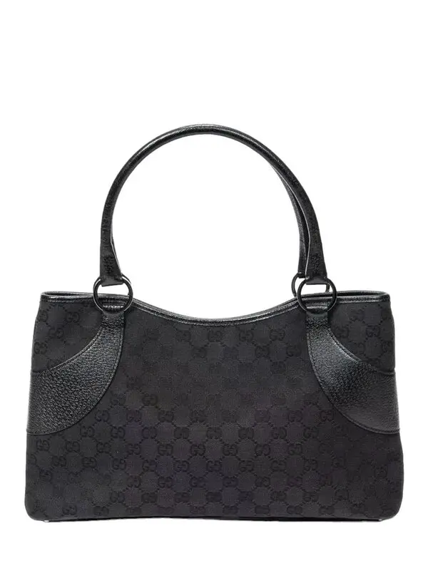 Gucci Monogram Tote Bag - Black