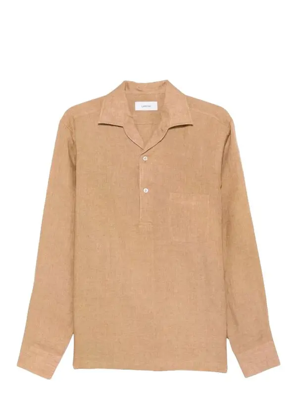 LARDINI Buttoned Shirt - Neutrals