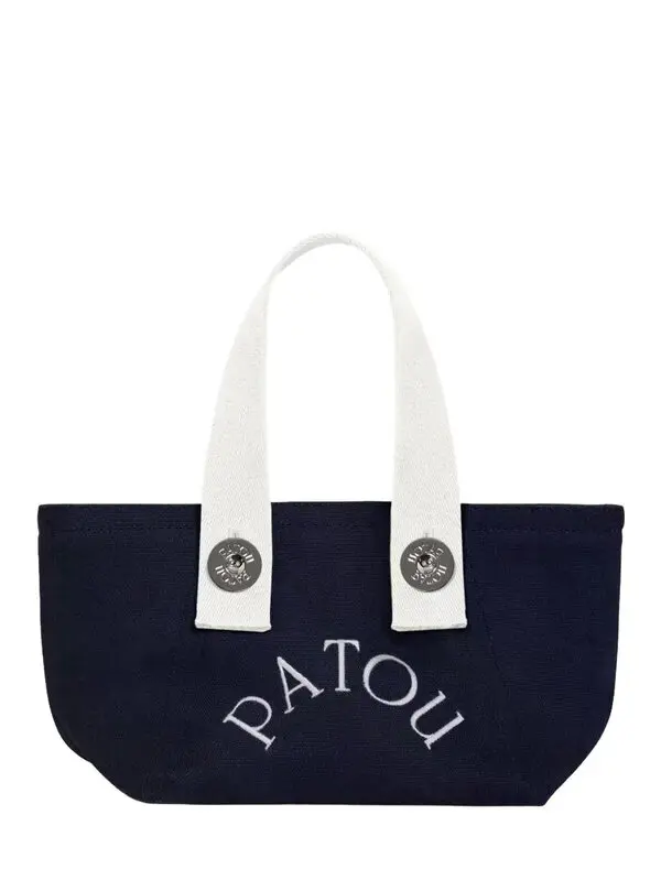 Patou Trapeze Tote Bag - Blue