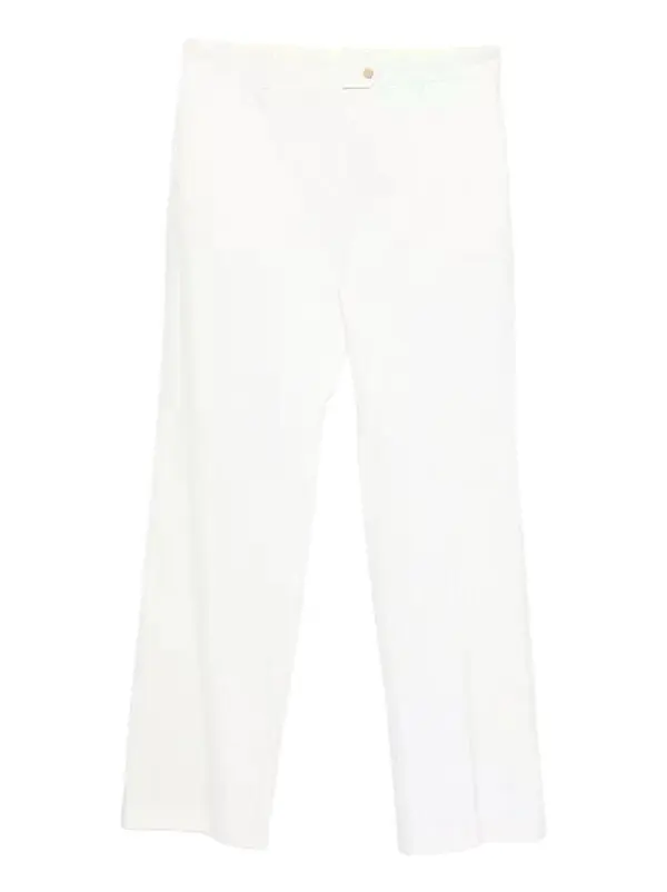 N°21 Woven Trousers - White