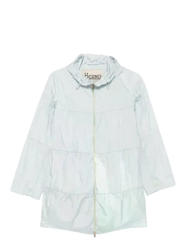 Herno Ruffled Jacket - Blue