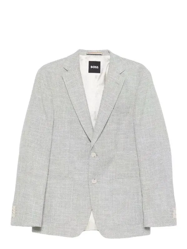 BOSS Patterned Jacket - Grey