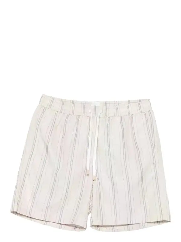 Eleventy Striped Swim Shorts - Neutrals