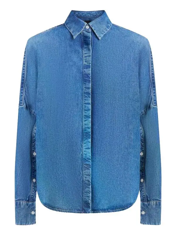 DONDUP Buttoned Shirt - Blue