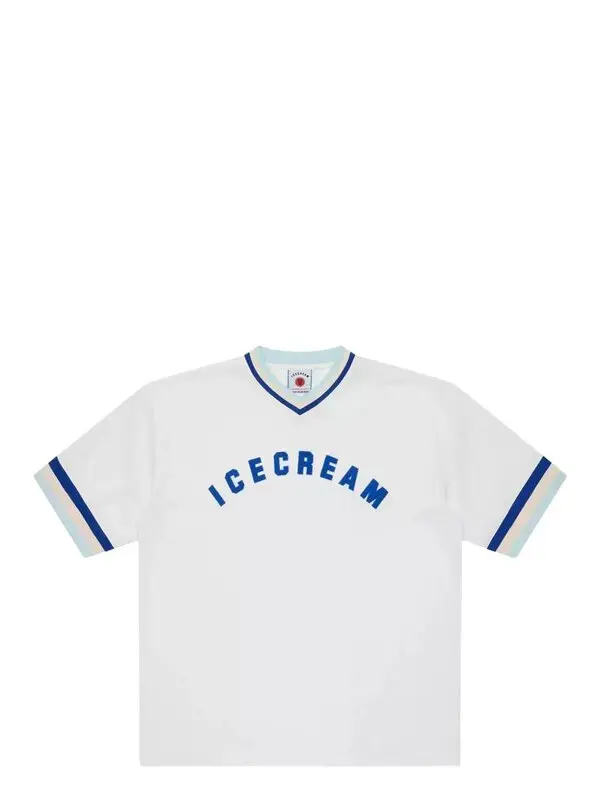 ICECREAM V-neck T-shirt - White