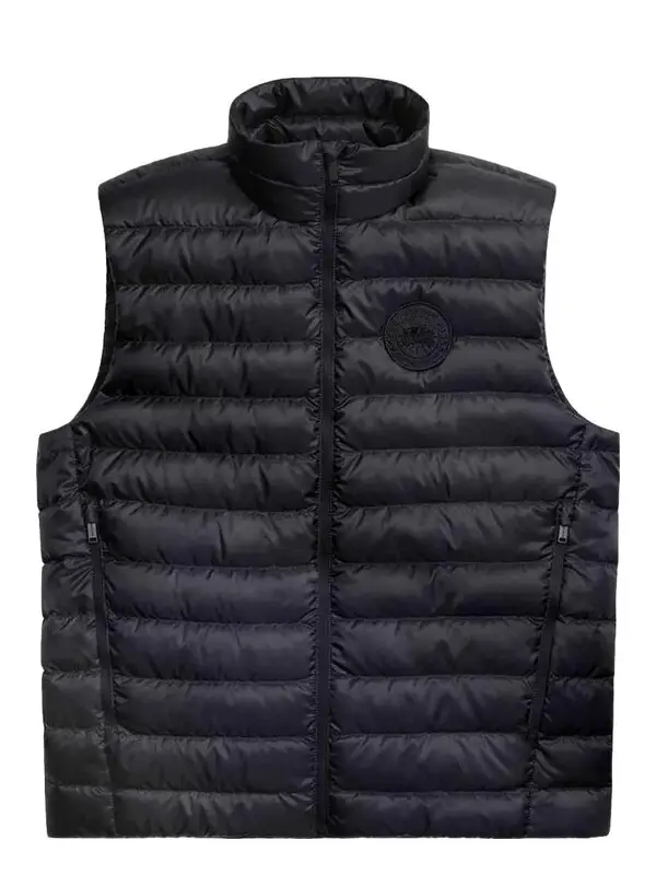 Canada Goose Logo-patch Padded Gilet - Black