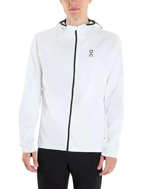 On Zip Hooded Jacket - White