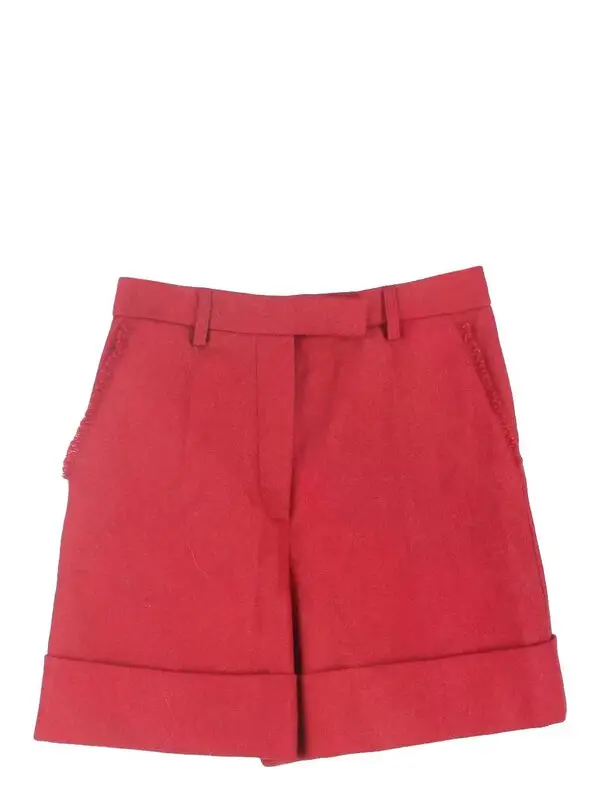 Thom Browne Tailored High-rise Shorts - Red
