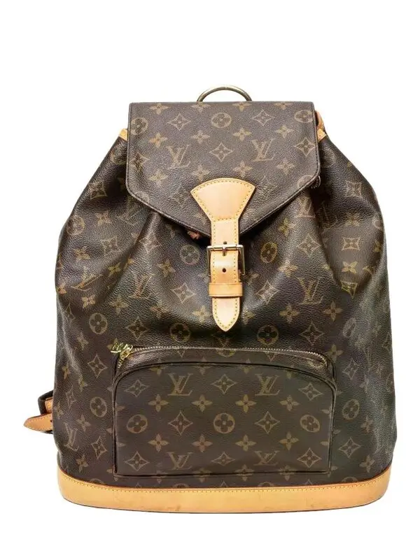 LOUIS VUITTON Montsouris Backpack - Brown