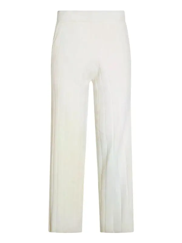 Max Mara Ribbed Trousers - Neutrals