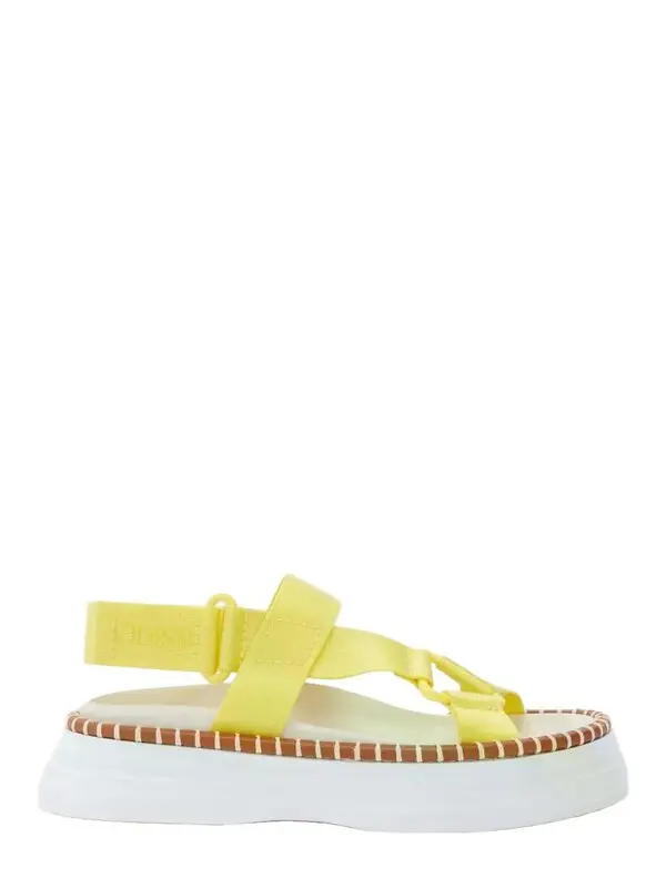ODISSI Kim Open-toe Straps Sandals - Yellow