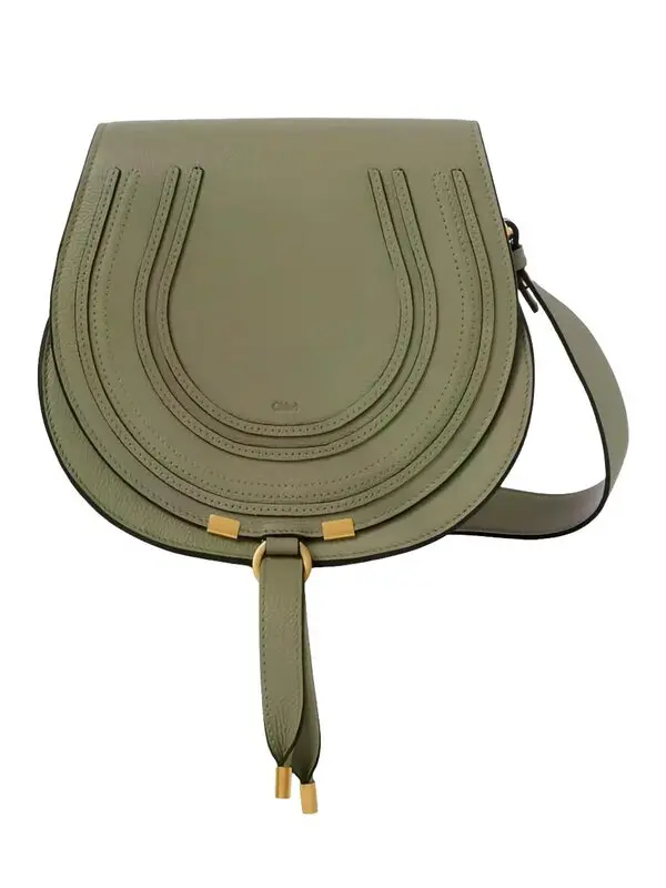 Chloé Marcie Cross Body Bag - Green