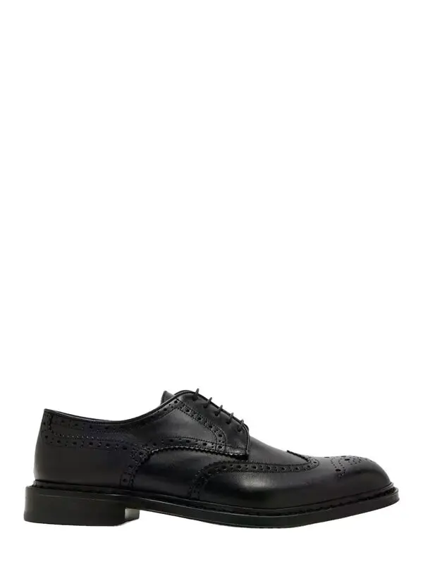 STURLINI FIRENZE Brogue-detail Derby Shoes - Black
