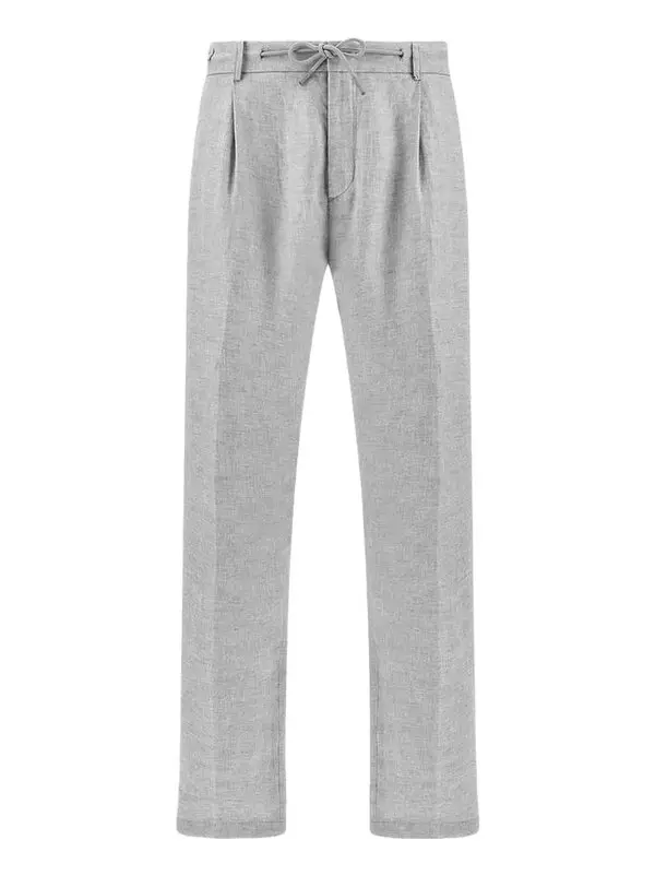 Paul & Shark Drawstring Chino Trousers - Neutrals