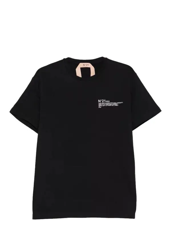 N°21 Printed T-shirt - Black
