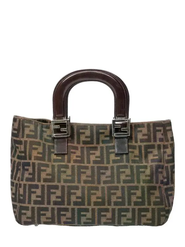 Fendi Zucca-monogram Tote Bag - Brown
