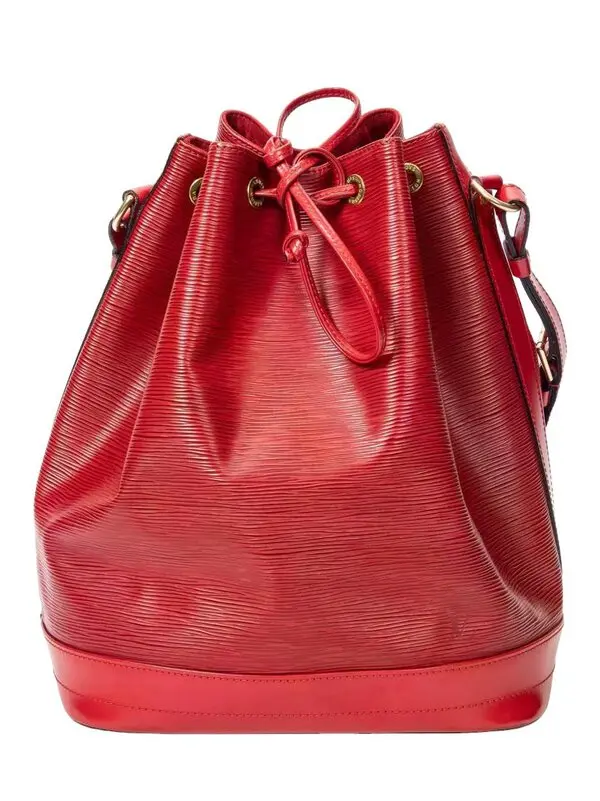 LOUIS VUITTON Gm Noé Bucket Bag - Red