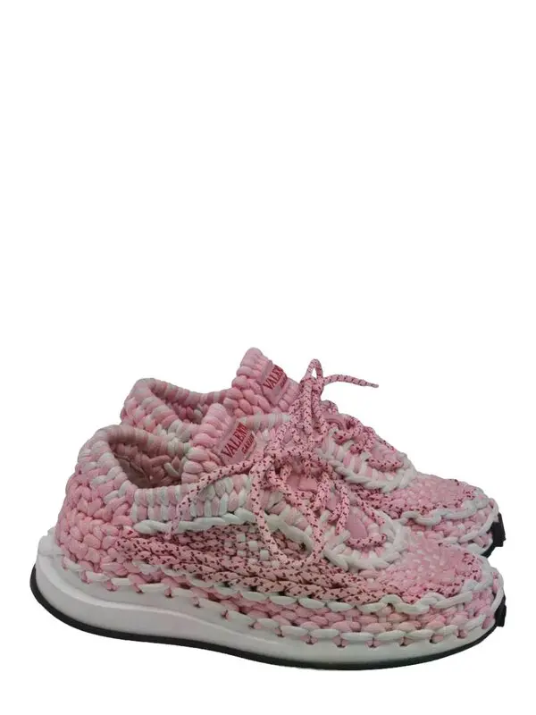 Valentino Garavani Crochet Sneakers - Pink
