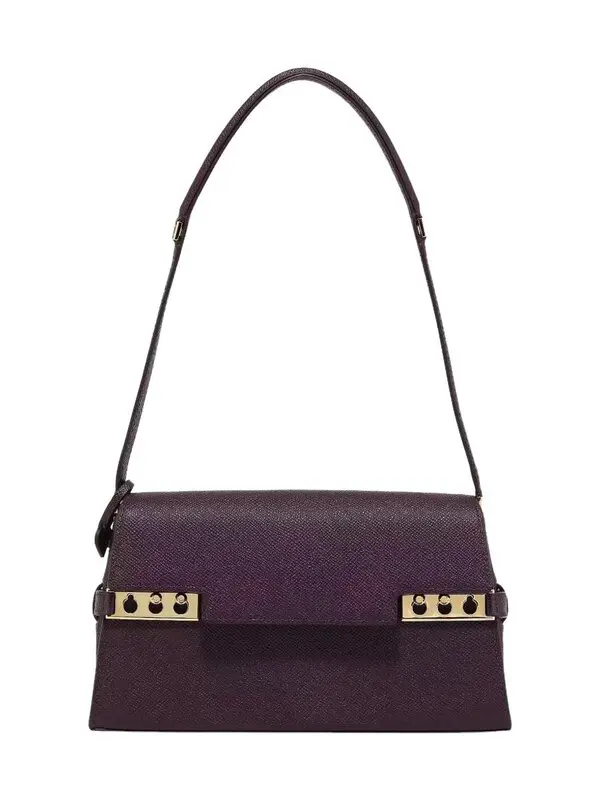 Delvaux Hardware-detailed Shoulder Bag - Purple