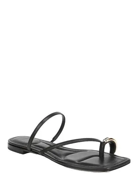 Vince Toe Loop Sandal - Black