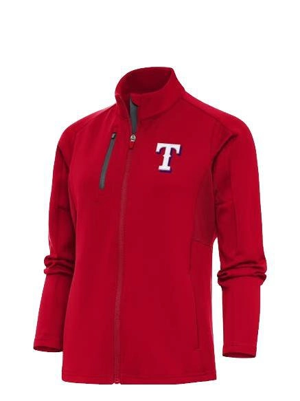 ANTIGUA Texas Rangers Logo Generation Full-zip Jacket - Red