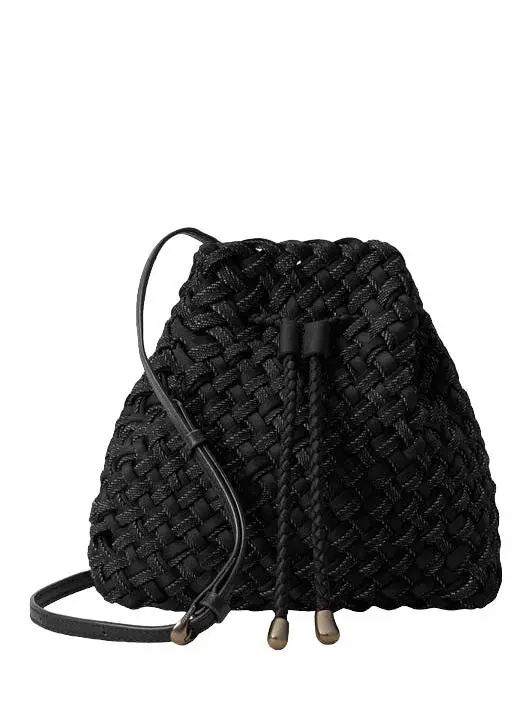 NAGHEDI Medium Gramercy Bucket Bag - Jet