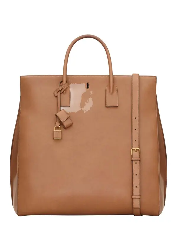 Saint Laurent Large Sac De Jour Tote Bag - Brown