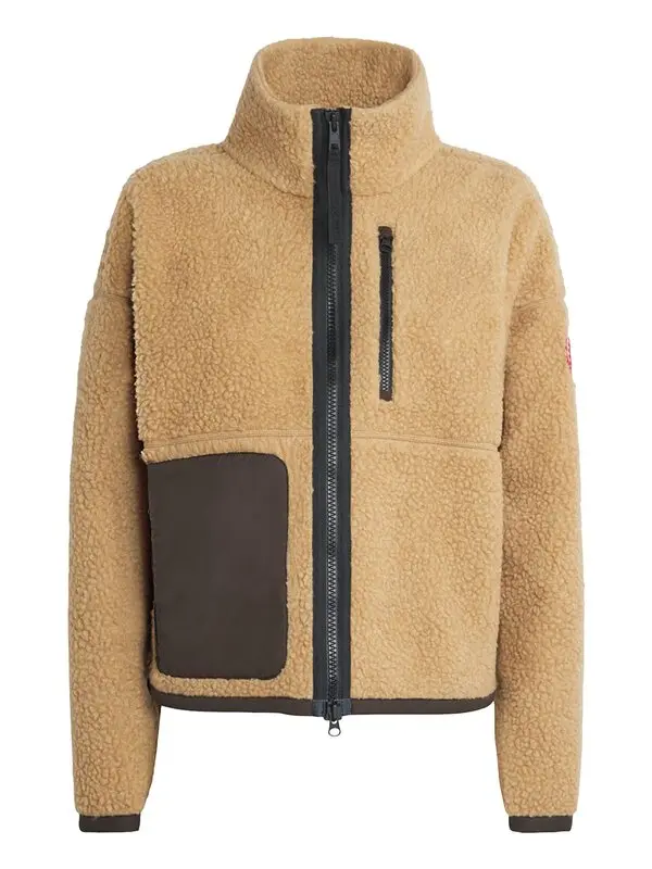 Canada Goose Wool-blend Fleece Simcoe Jacket - Beige