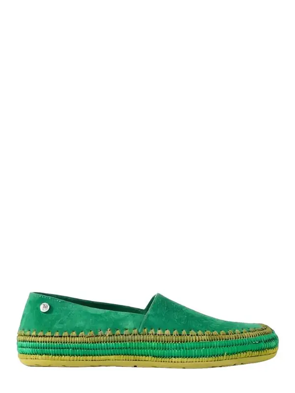 Loewe X Paula's Ibiza Rio Espadrilles - Green