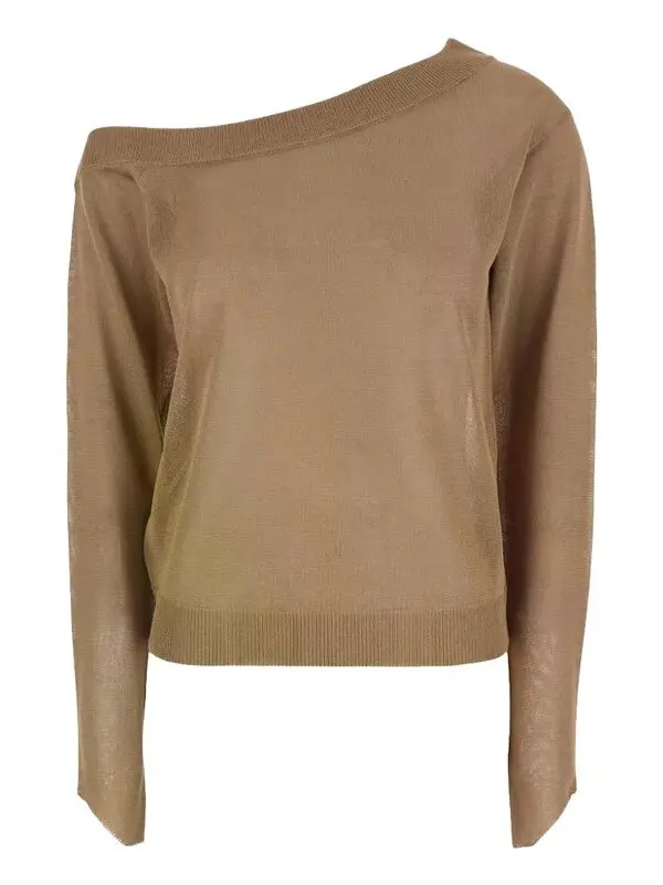 Federica Tosi Off-shoulder Knitwear - Neutrals