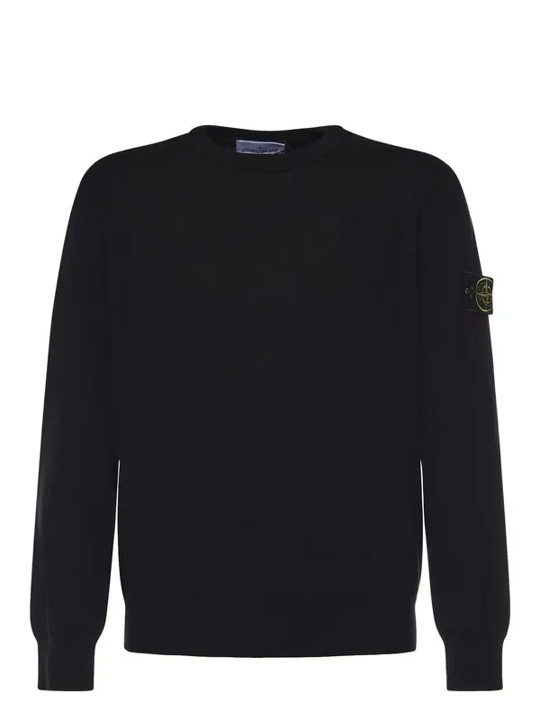 Stone Island Sweaters - Black