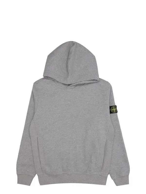 Stone Island Hooded Sweatshirt - Grey