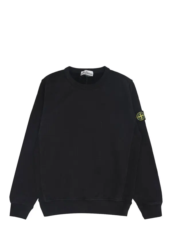 Stone Island Crewneck Sweatshirt - Black