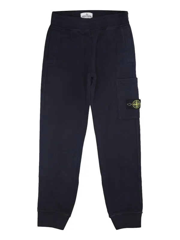 Stone Island Organic Cotton Sweatpants - Blue