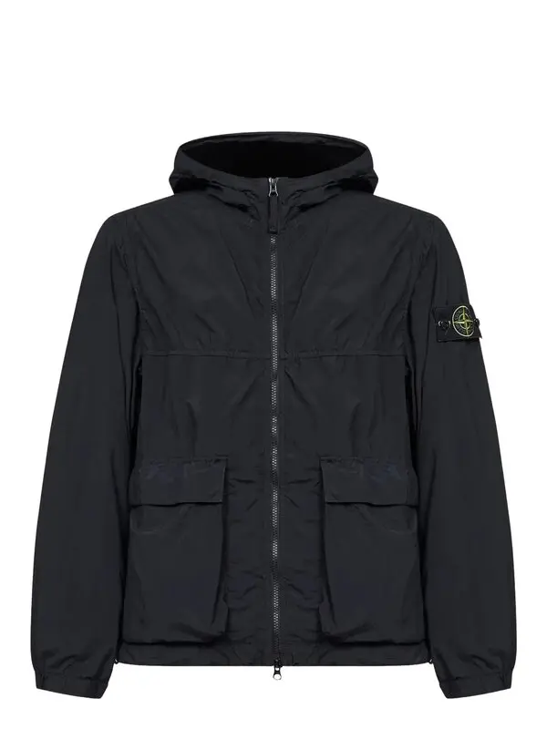Stone Island Coats - Black