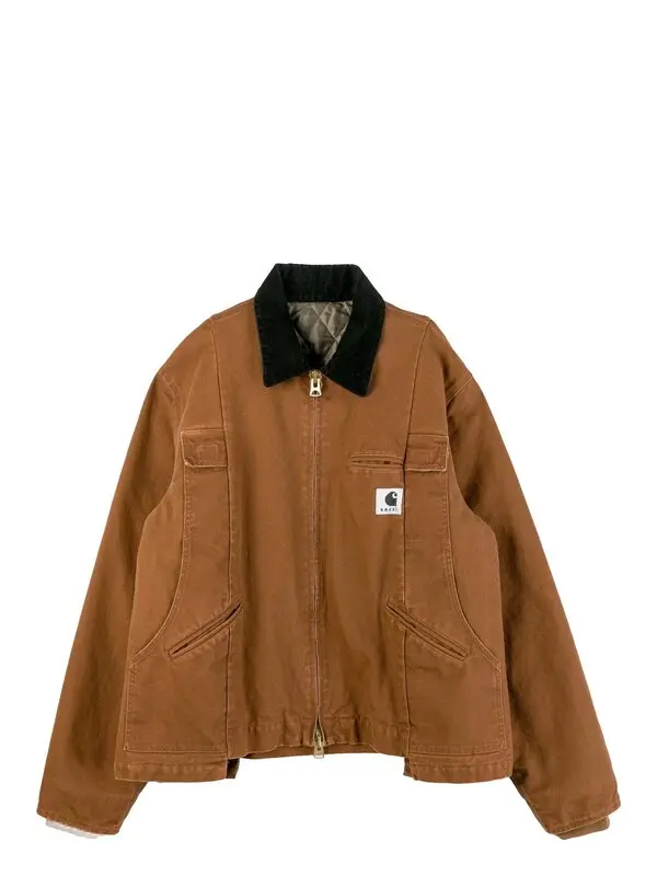 SACAI X CARHARTT WIP Cotton Zip Jacket - Beige