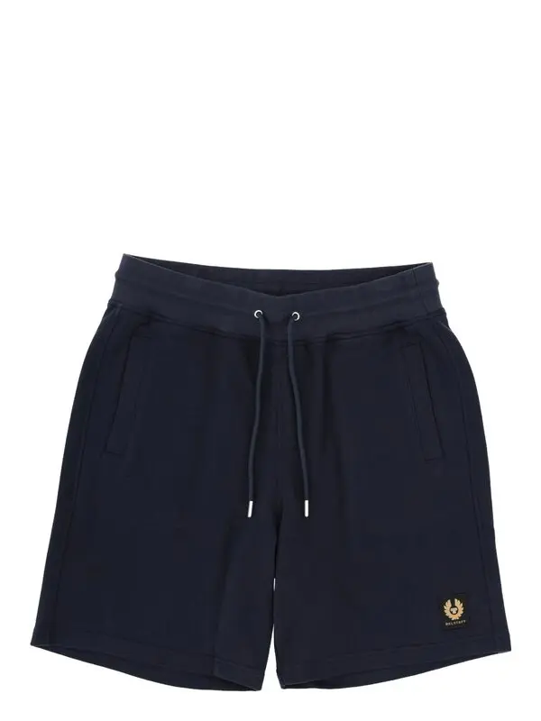 Belstaff Shorts With Logo - Blue
