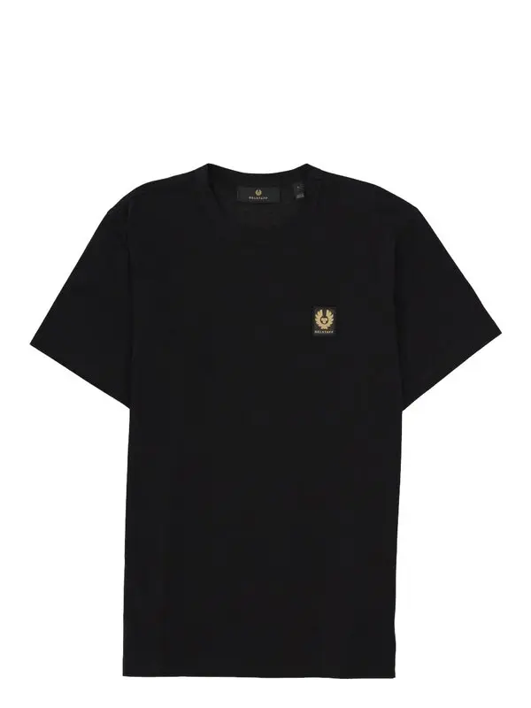 Belstaff T Shirt With Logo Patch - Black