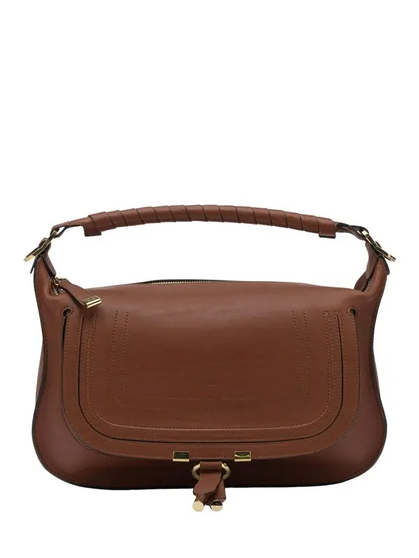 Chloé Small 'marcie' Shoulder Bag - Brown