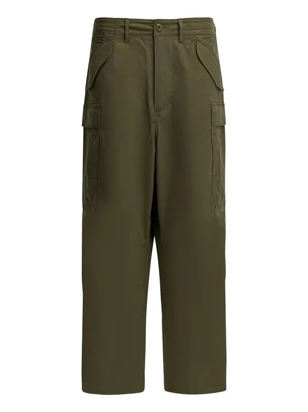 DAIWA PIER39 Wide-leg Cargo Trousers - Green