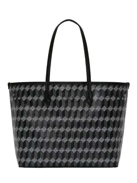 AU DEPART Tote No.47 - Noir/marine