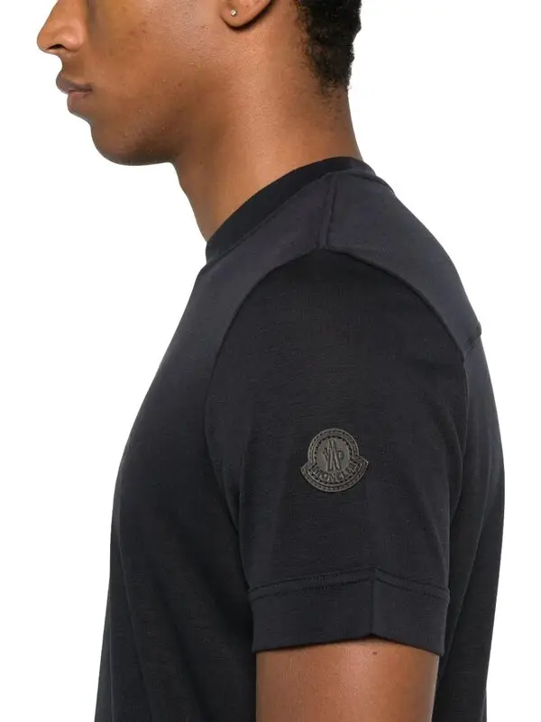 Moncler Ss T Shirt - Navy