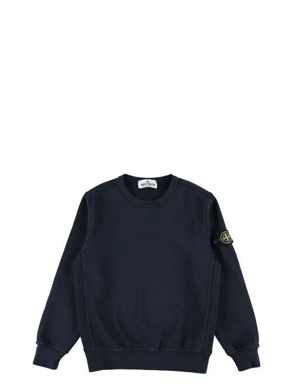 Stone Island Basic Crewneck Sweatshirt - Blue