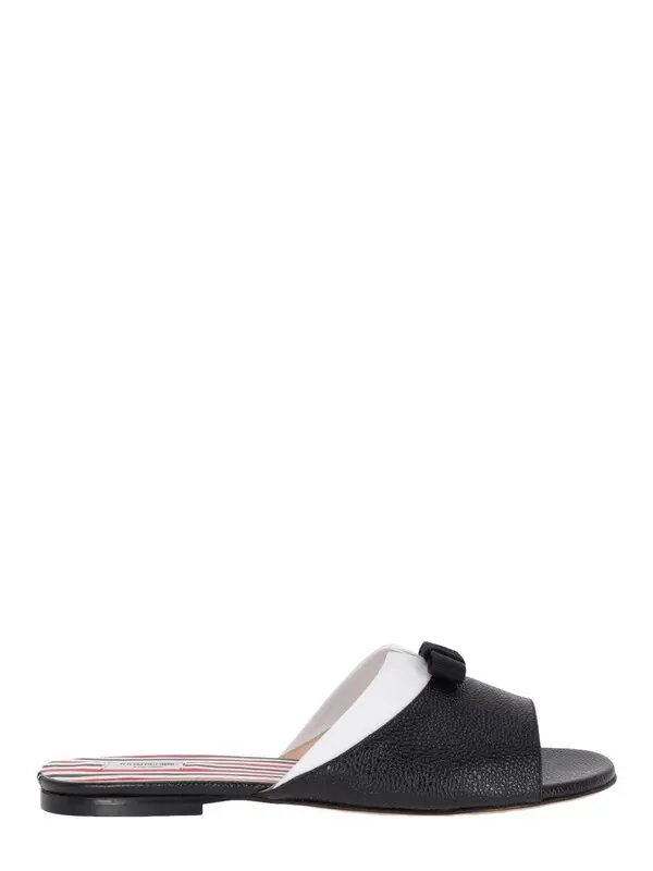 Thom Browne Slide - Blk/wht