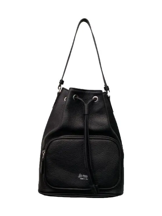 LA ROSE Large Bucket Bag - Black
