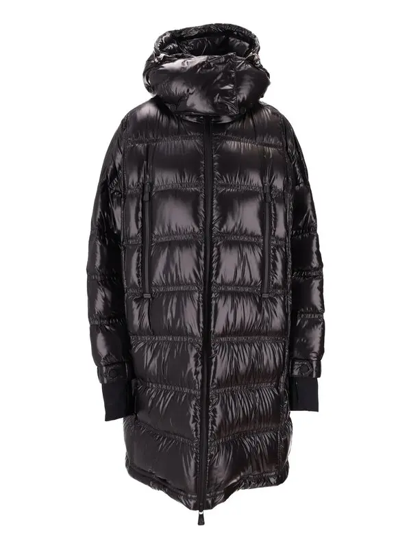 Moncler Rochelairs Long Parka Grenoble - Black